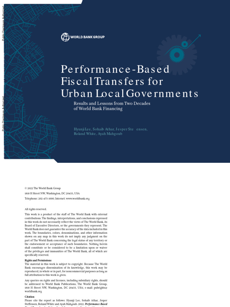 PC 7 | PDF | World Bank | Capacity Building