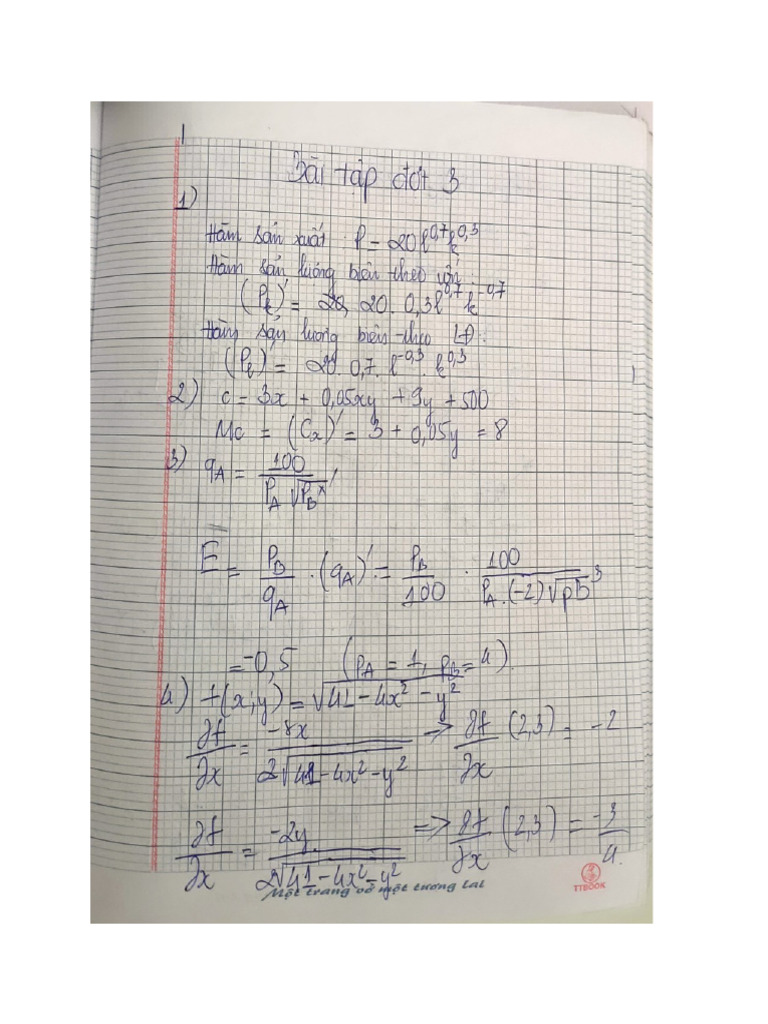 Btap Toán Đ T 3 | PDF