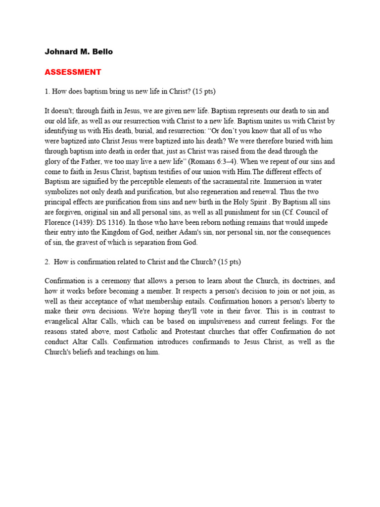 MODULE 3 ASSESS | PDF