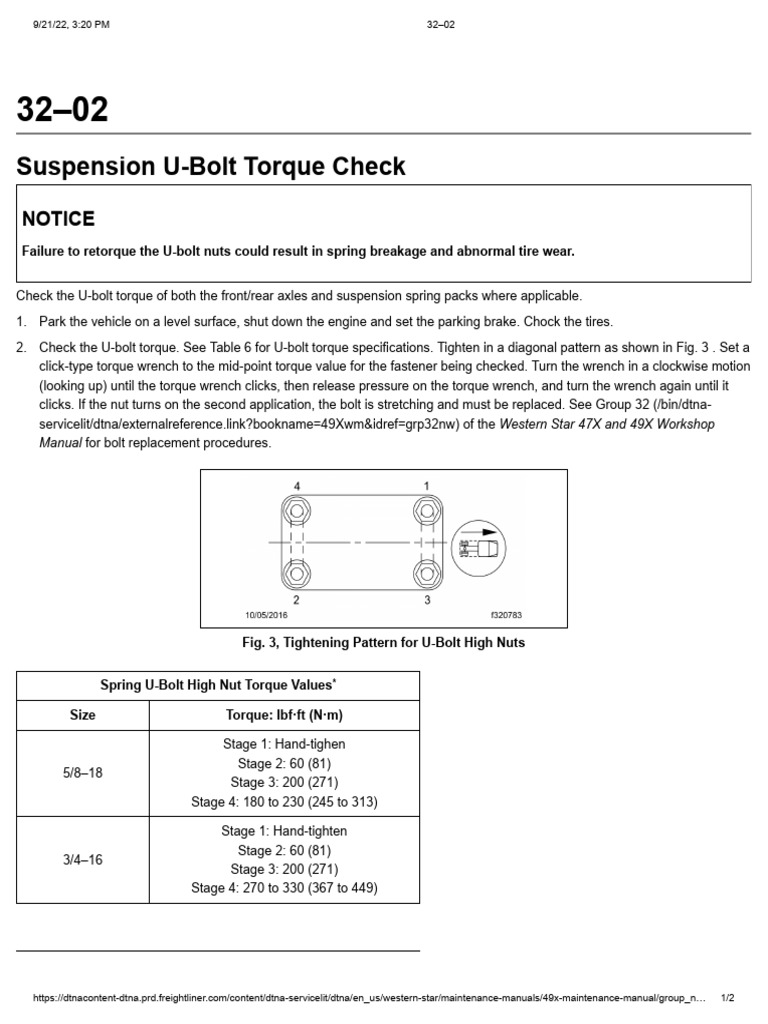 U볼트 토크 | PDF | Nut (Hardware) | Vehicles