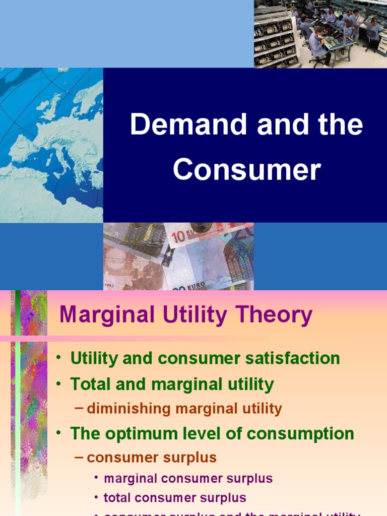 Marginal Utility and Consumer Surplus | PDF | Demand | Utility