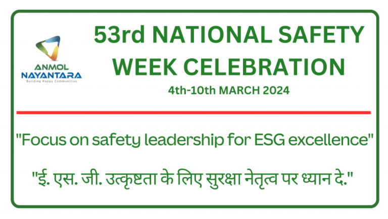 Safety Week Poster | PDF