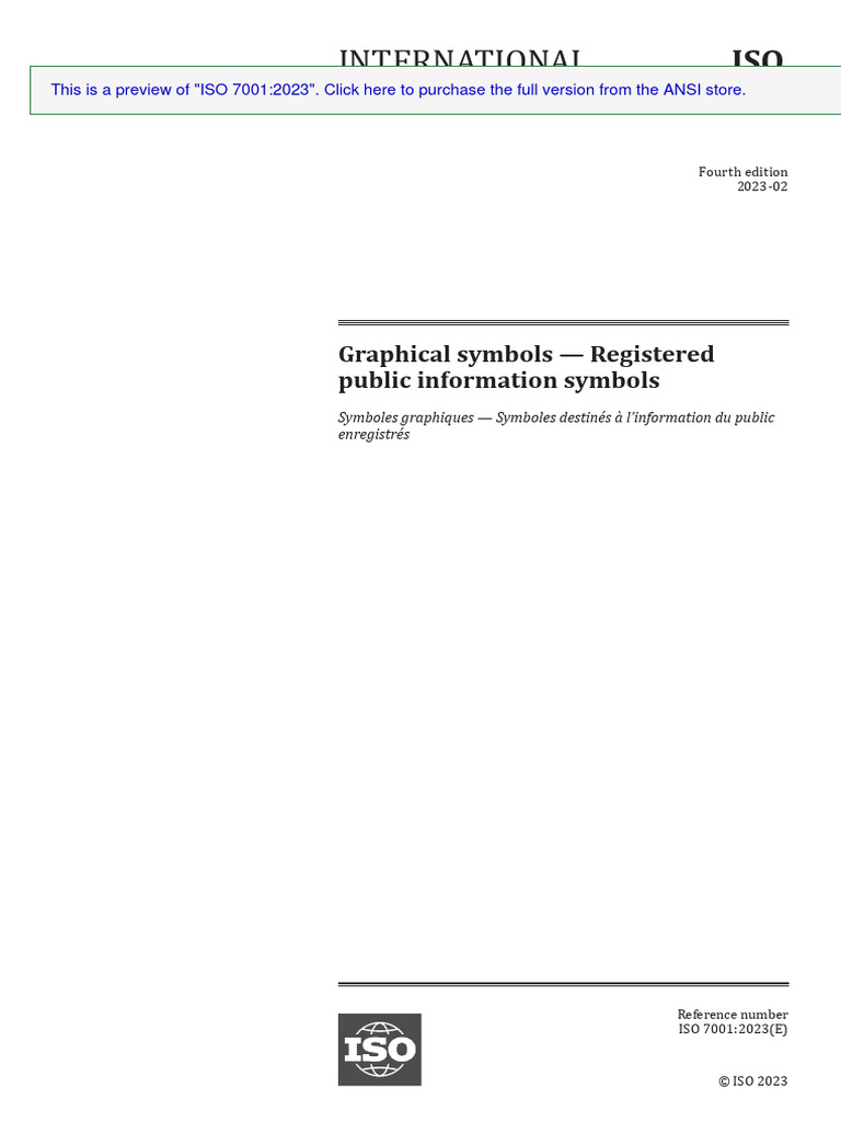 Preview ISO+7001-2023 | PDF | International Organization For ...