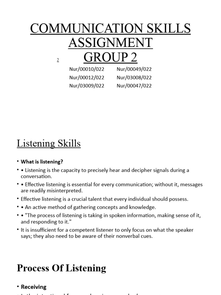 COMMUNICATION_SKILLS_ASSIGNMENT[1][1] vic | PDF | Communication | Histogram