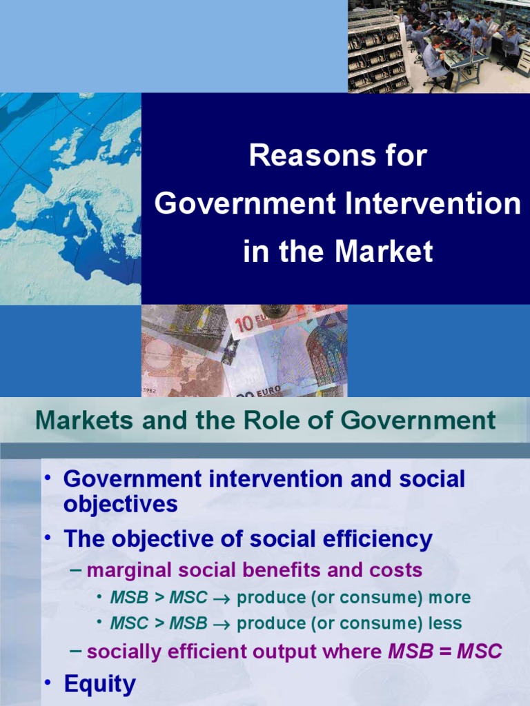 Government Intervention in Market Failures | PDF | Monopoly | Externality