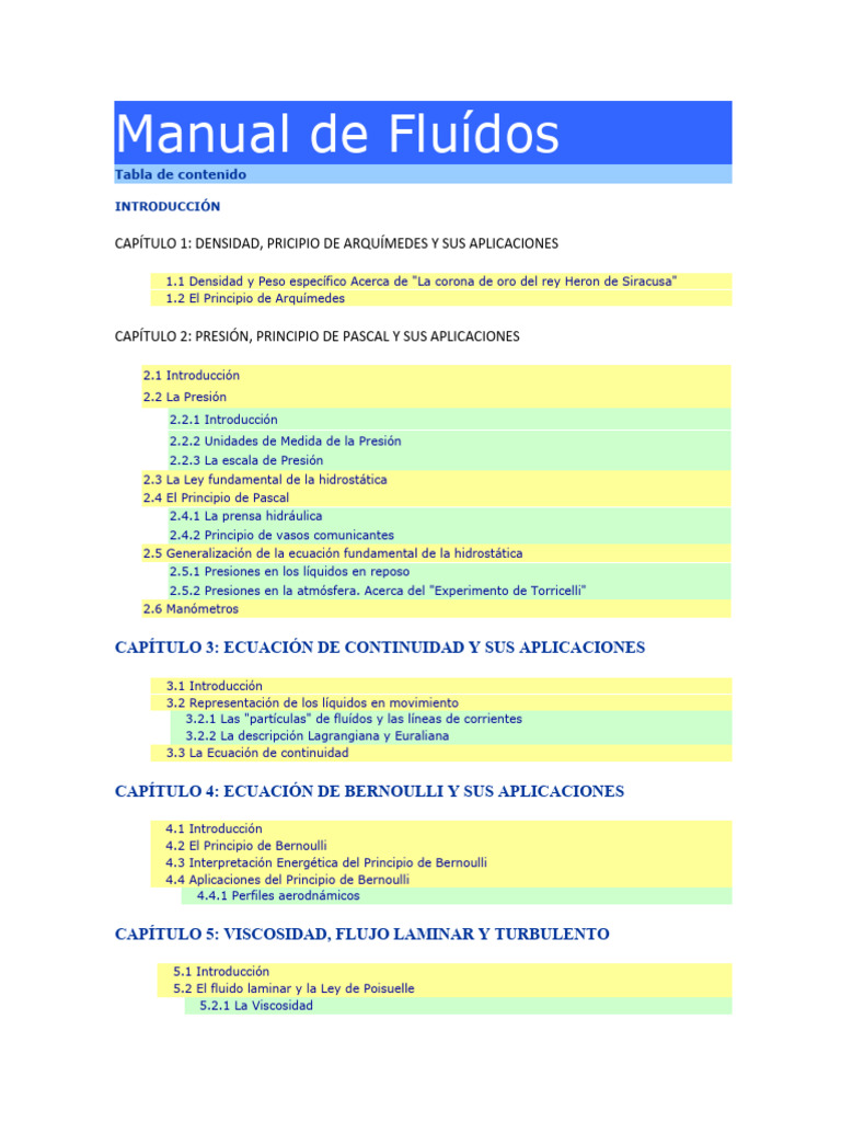 Manual de Fluídos | Descargar gratis PDF | Presión | Gases