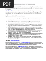 Cover Letter Examples For Church Positions | PDF | Volunteering | Chaplain