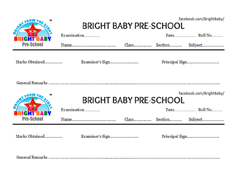 Exam Slip Printing | PDF