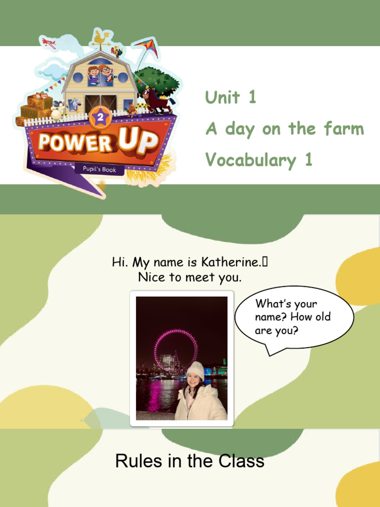 PU2-U1 词汇1 | PDF | Botany | Plants