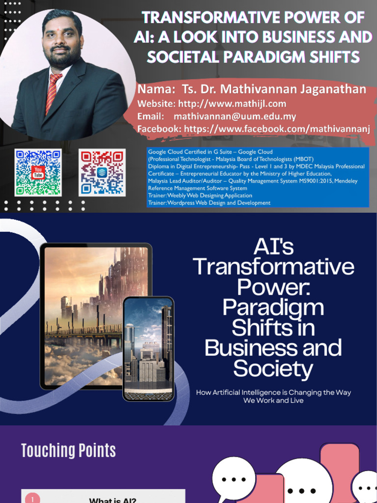 Transformative Power of Ai: A Look Into Business and Societal Paradigm ...