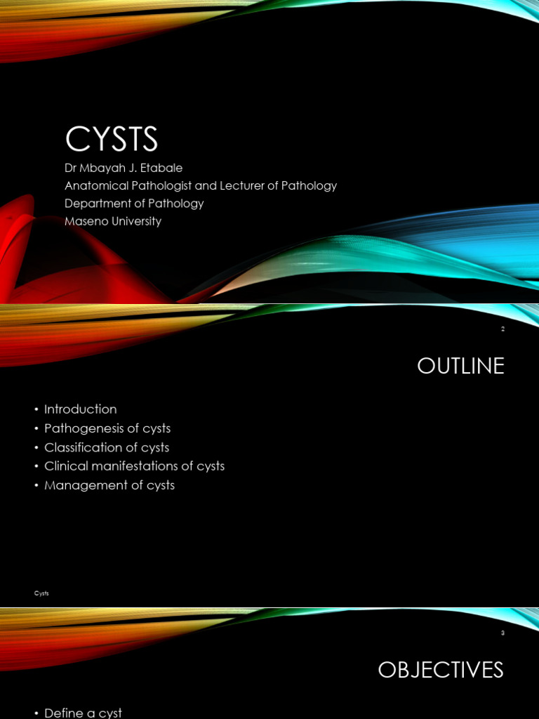 Cysts | PDF | Neoplasms | Ovarian Cancer