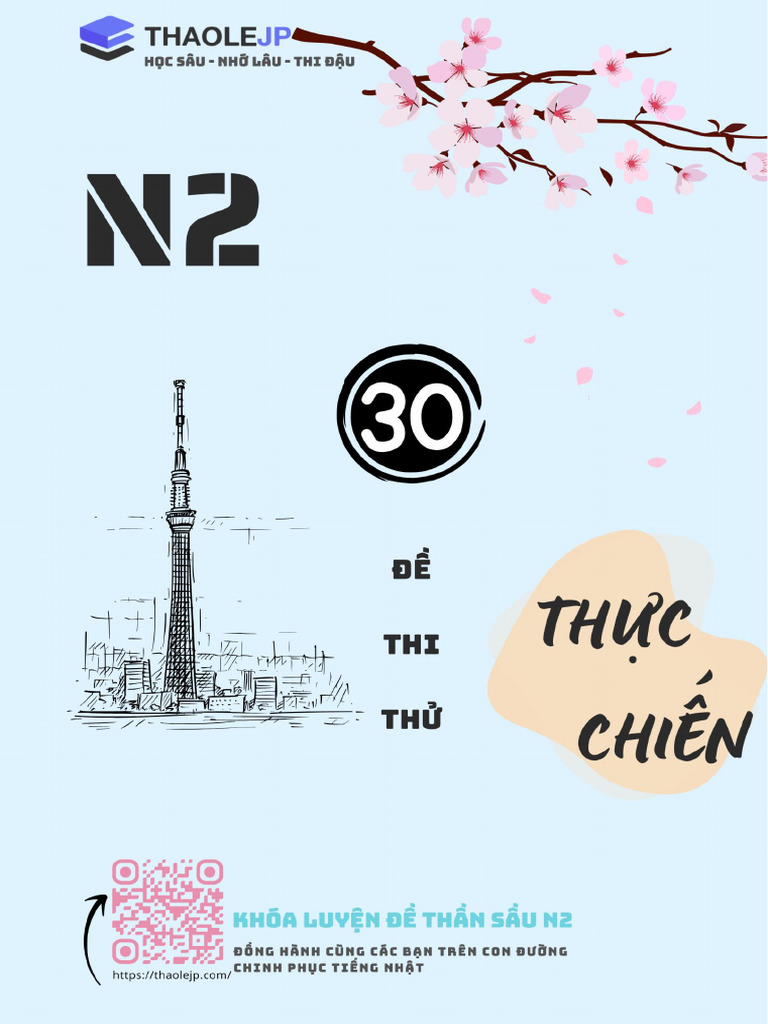 Thaolejp - Khoa Luyen de Than Sau N2 - Thuc Chien 30 de Thi Thu | PDF