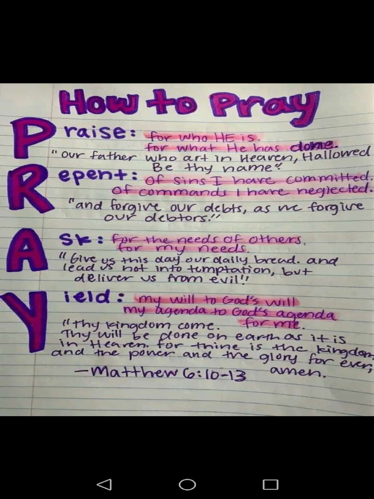 Learn How To Pray Effectively | PDF