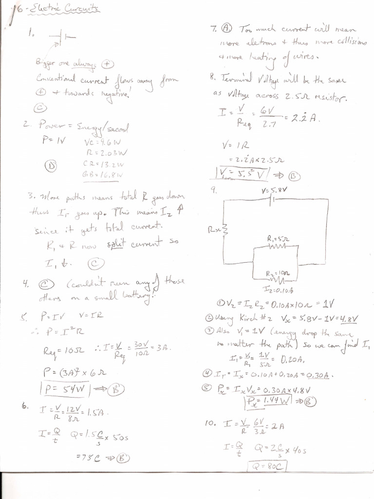 Electric Circuits Solutions Pdf