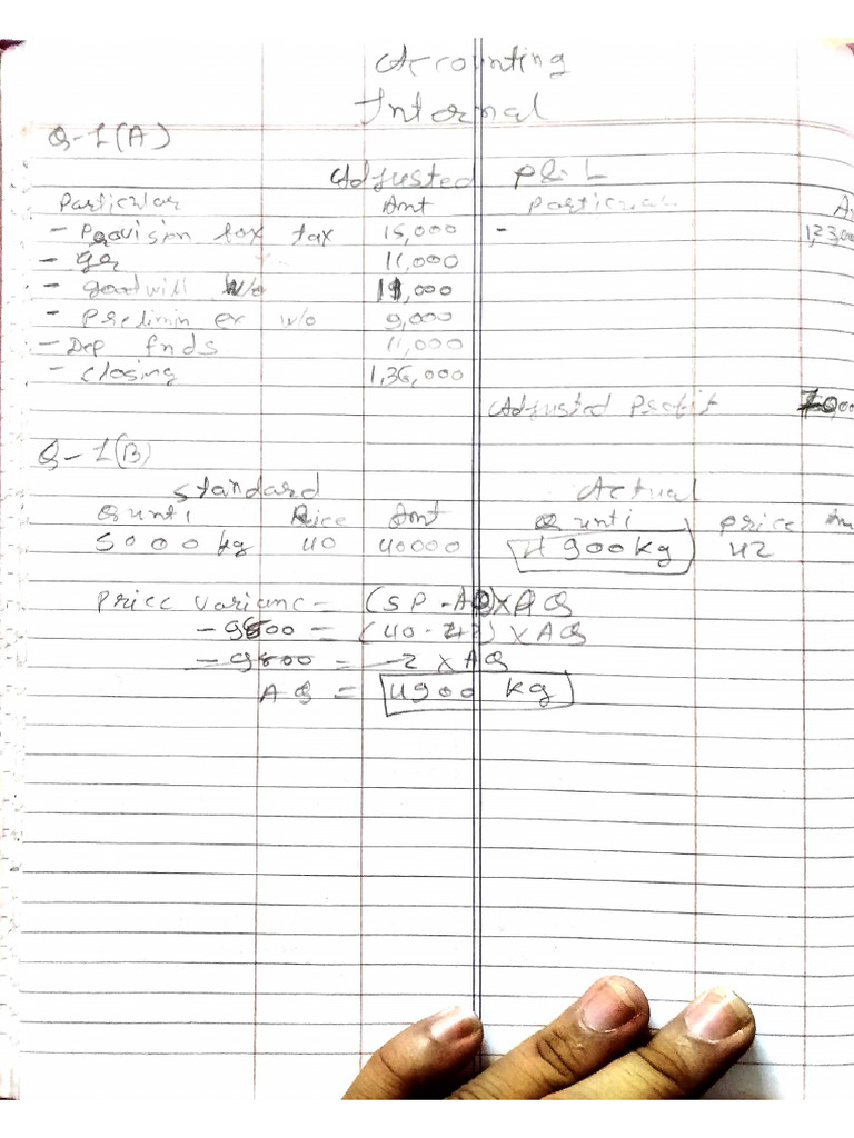 Account, FM Solution KP Commerce | PDF