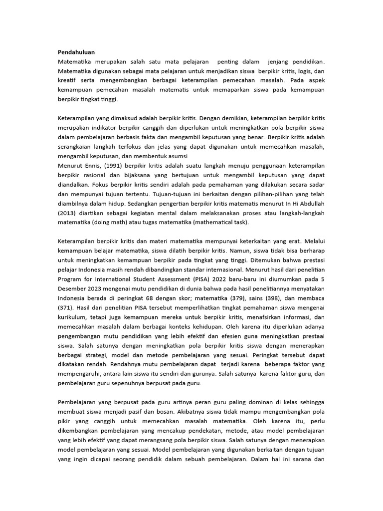 Pendahuluan PKM AI | PDF | Kesehatan Holistik