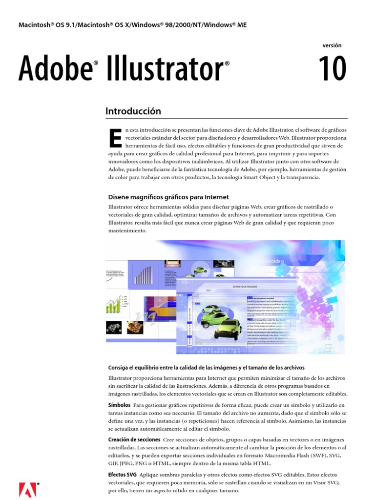 10 Tutoriales de Adobe Ilustrator | PDF | Ilustrador Adobe | Adobe InDesign