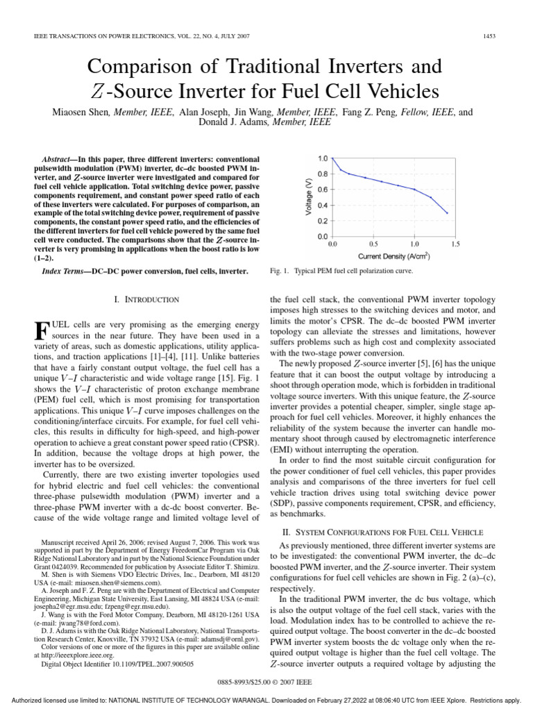 1 Comparison - of - Traditional - Inverters - and - Z - Source ...