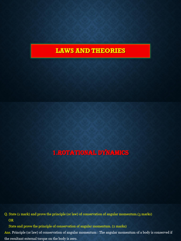 IMP LAWS AND THEORIES 1_fdf4057a-743f-4af3-bf0b-3f53e097d79a | PDF | Electromagnetic Induction ...