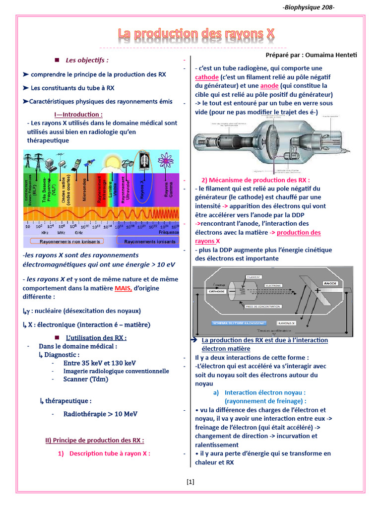 Cours 3 Biophysique | PDF