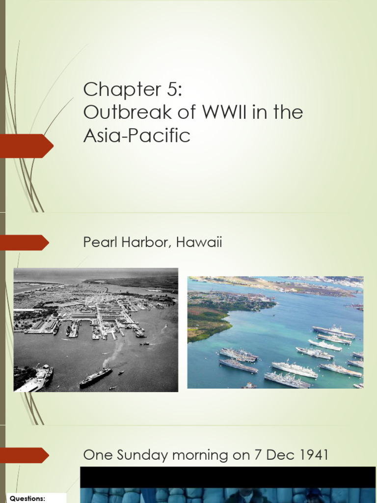 Pearl Harbor: Catalyst for WWII in Asia | PDF | Attack On Pearl Harbor ...