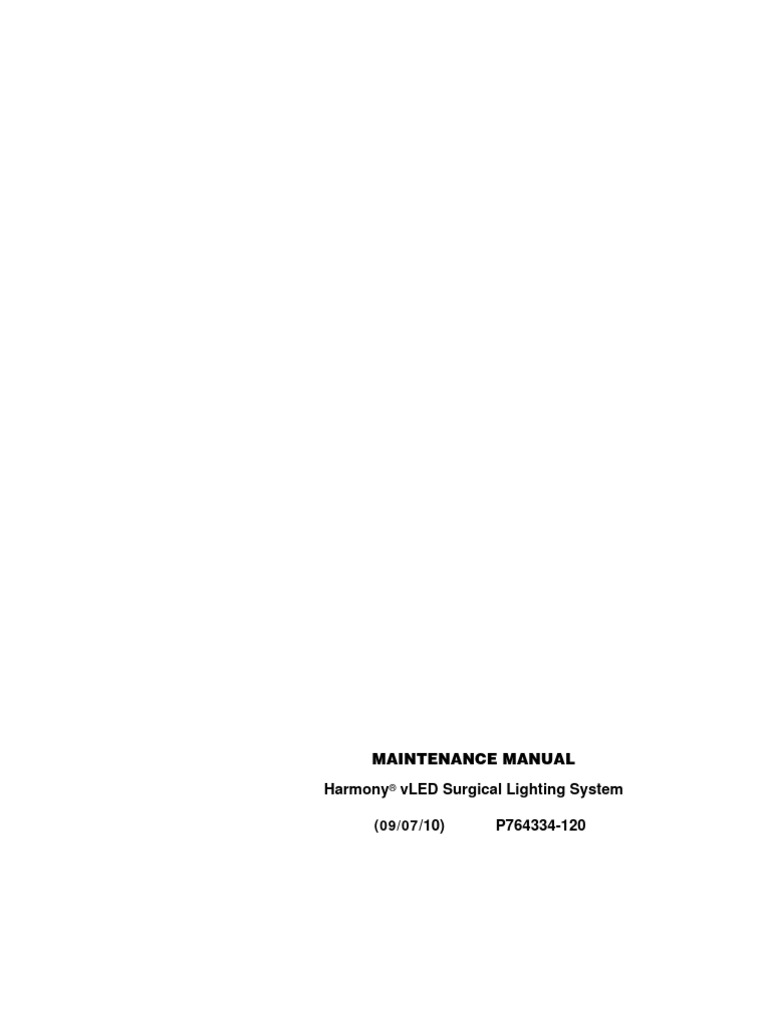Vled Maintenance Manual | PDF | Lighting | Electromagnetic Compatibility