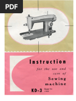 Sewmor 606 Manual | PDF