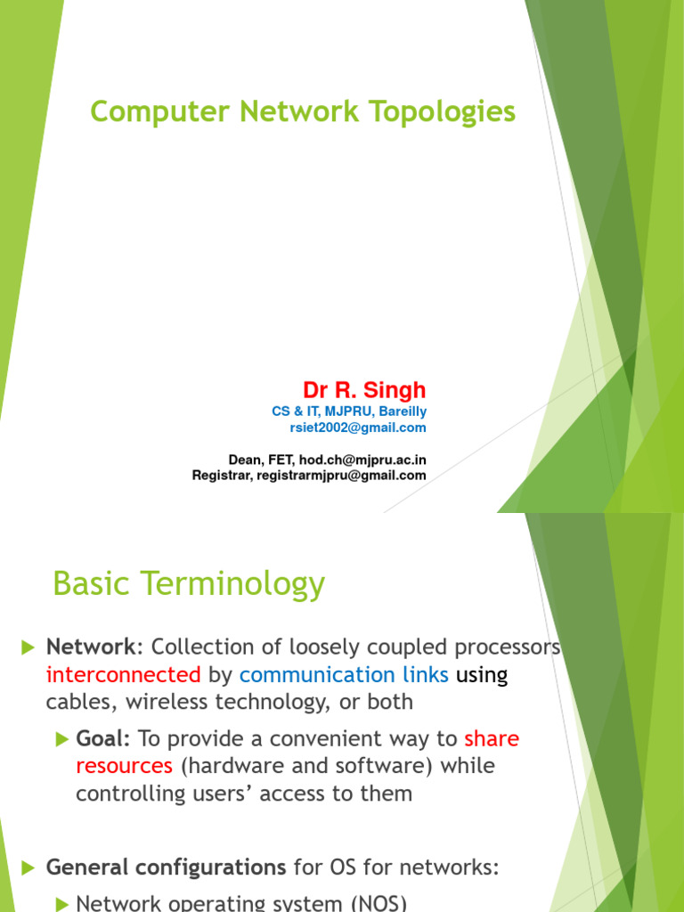 3network Topologies | PDF | Network Topology | Computer Network