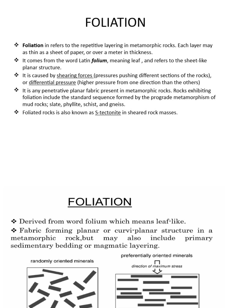 Foliation-Lineation-and-Shear-Zones | PDF