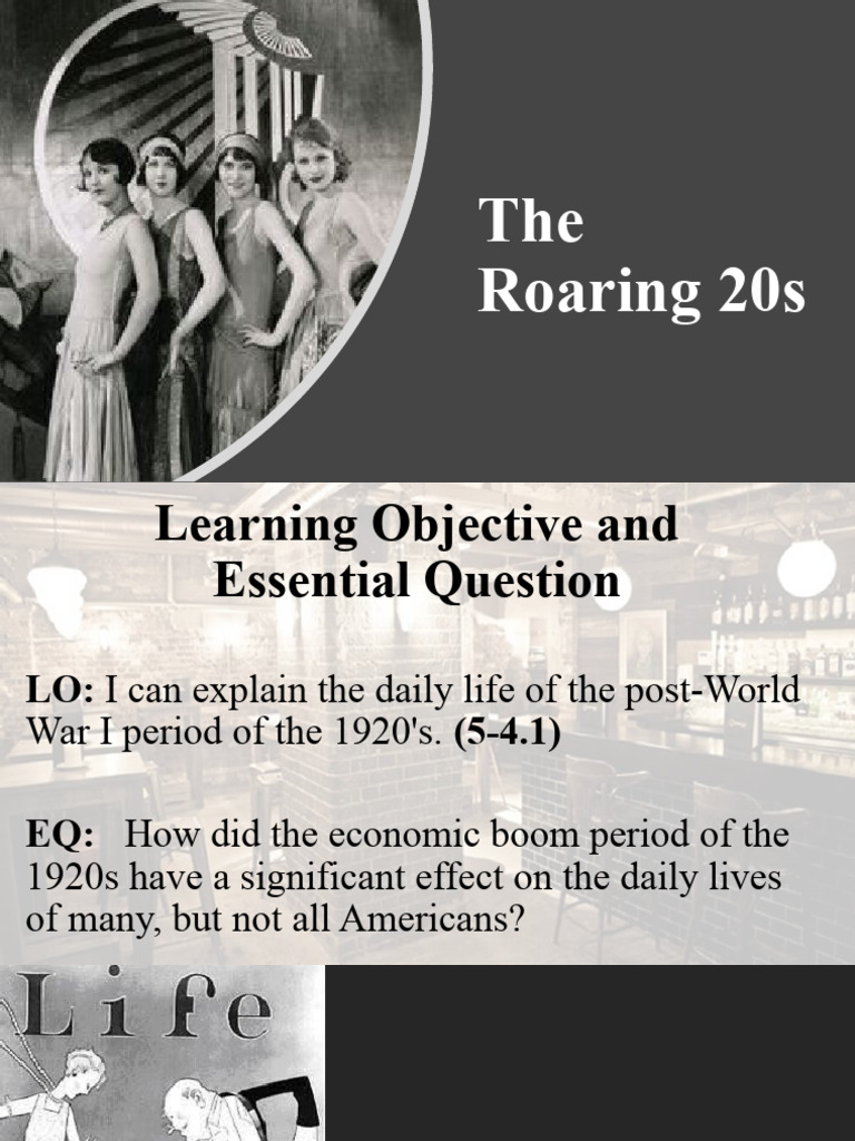 Roaring 20s | PDF | Harlem Renaissance | Ku Klux Klan