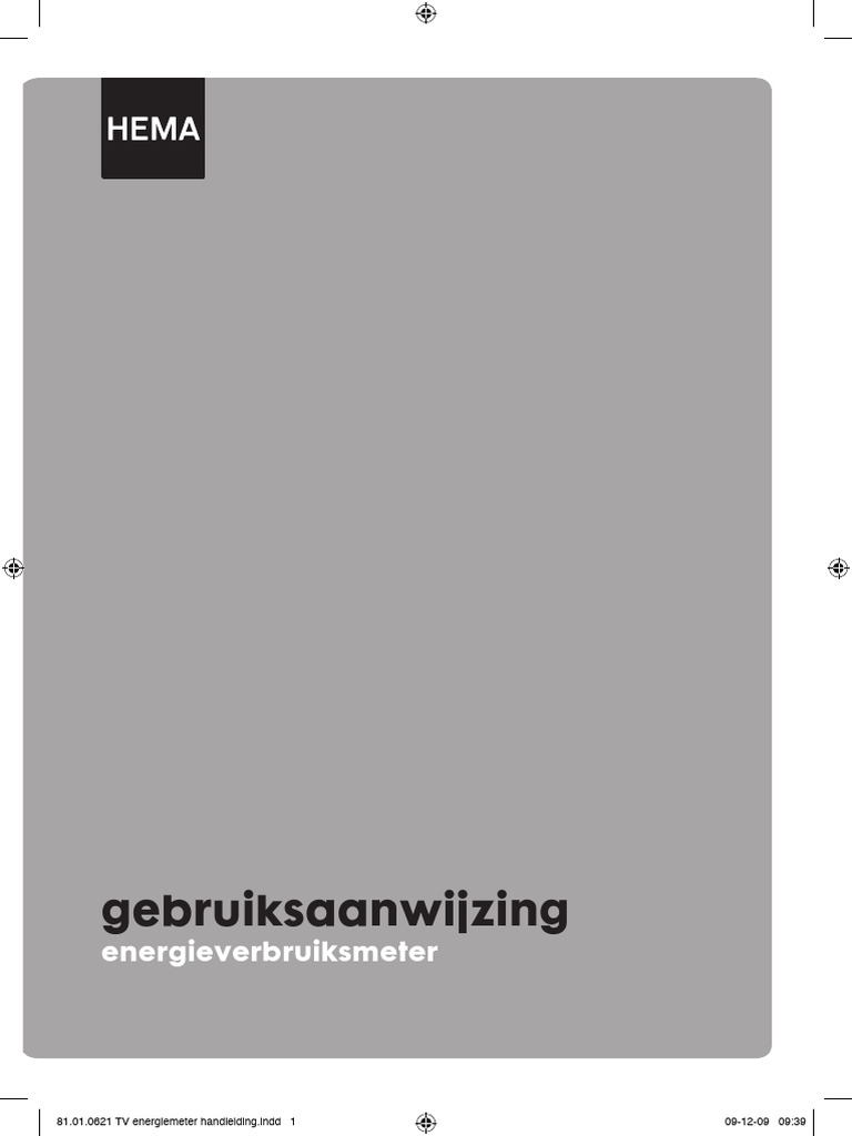 HEMA 01.0621 Energiemeter | PDF