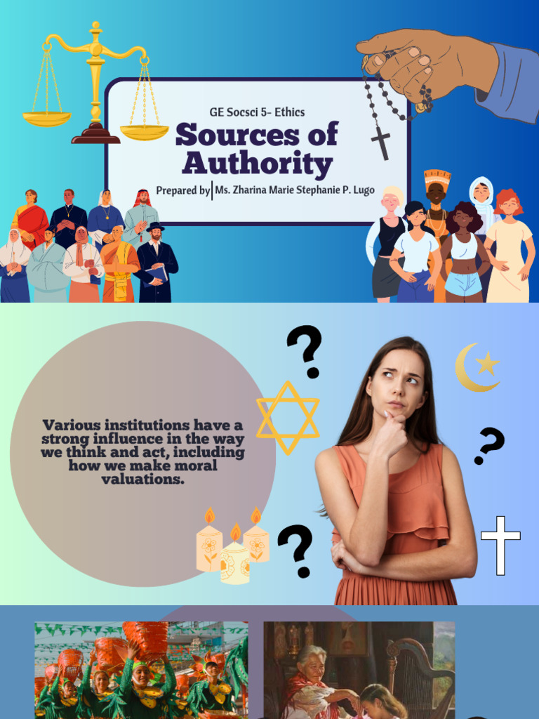 Sources of Authority | PDF | Faith | Philosophical Theories