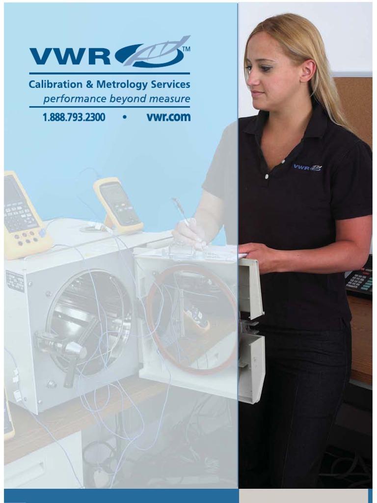 VWR Calibration Service | PDF | Calibration | Metrology