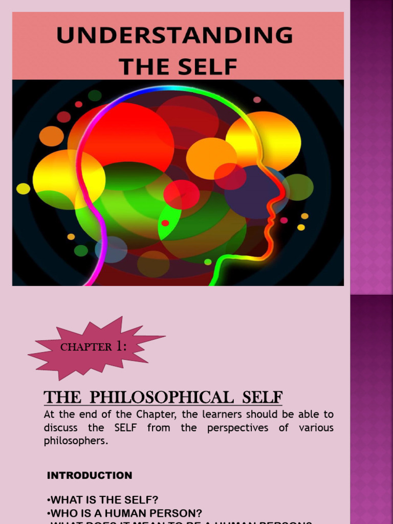 Gec1 Lect Chapter 1 The Philosophical Self | PDF | Philosophy Of Self | Soul
