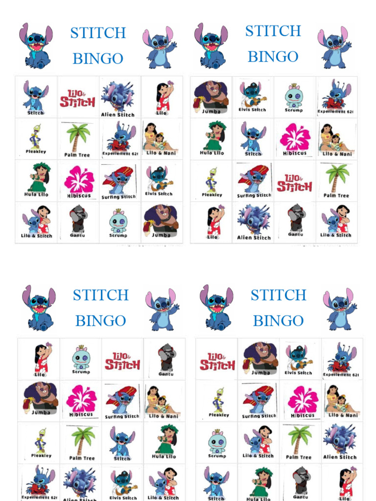Bingo Stitch | PDF