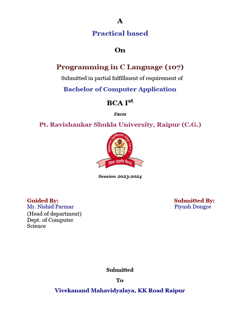 Piyush C Index | PDF | Matrix (Mathematics) | String (Computer Science)