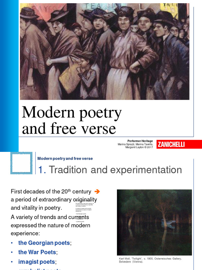 Modern Poetry Movements Overview | PDF | Poetry | T. S. Eliot