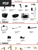 Parryware Sanitarywares Catalogue Pricelist | PDF