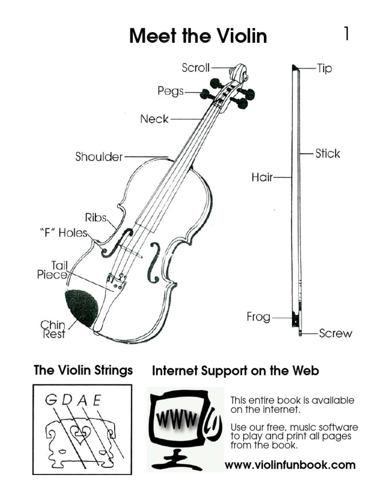Metodo de Violino Infantil | PDF | String Instruments | Music Technology