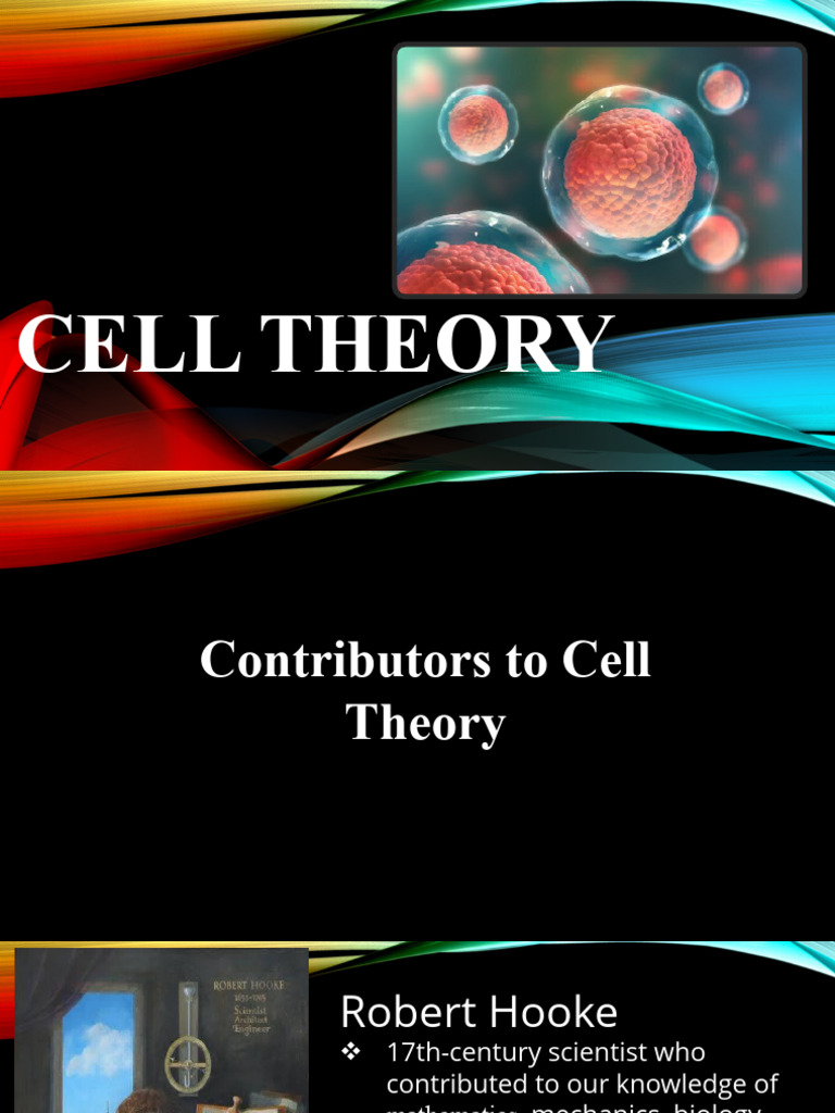 Cell Theory | PDF | Epithelium | Tissue (Biology)