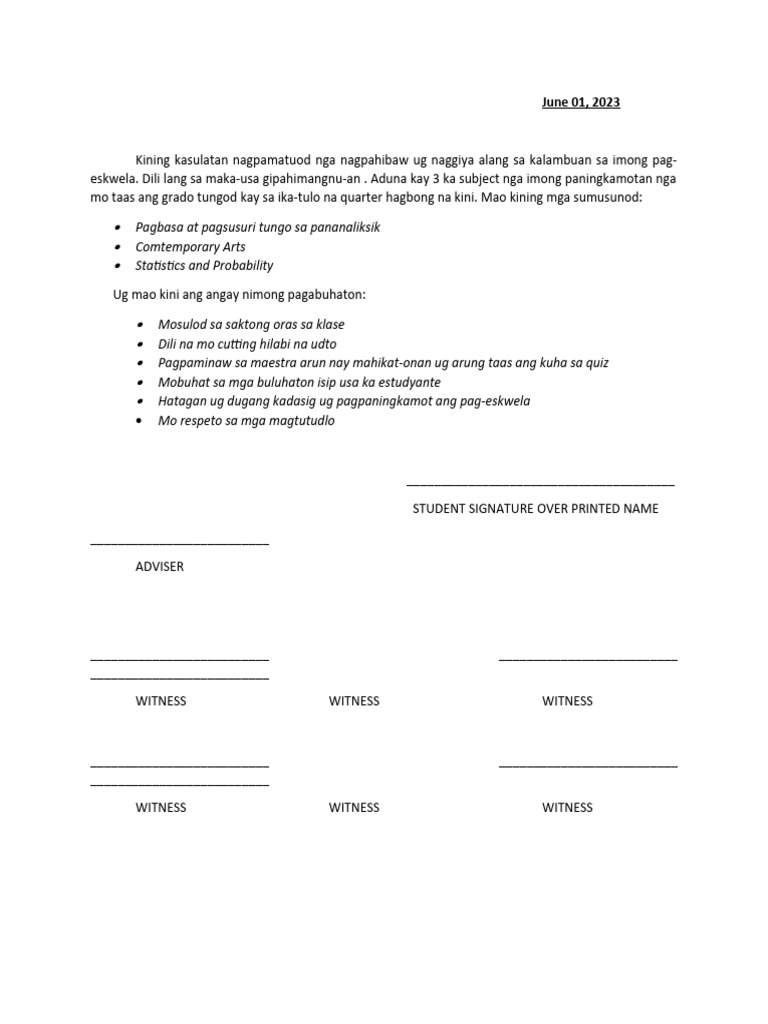 kasabutan | PDF
