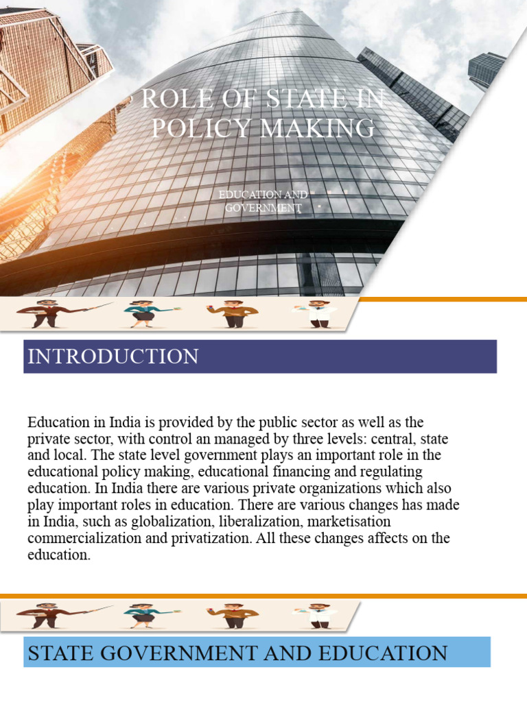 State Government's Role in Education Policy | PDF | Education Policy ...
