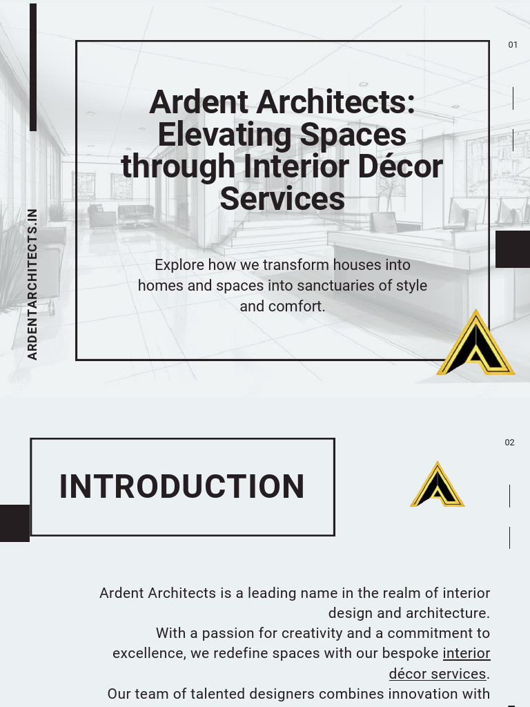 Ardent Architects Elevating Spaces Through Interior Décor Services (1 ...