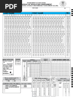 Answer Sheet Ellna Grade 3 | PDF