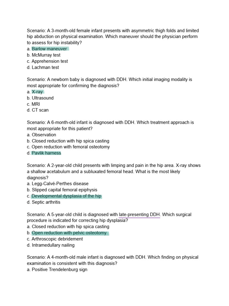 Ortho Mcqs | Download Free PDF | Osteoporosis | Elbow