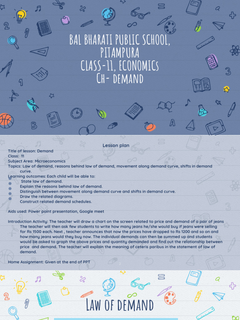 Eco-11-Law of Demand | PDF | Demand | Demand Curve
