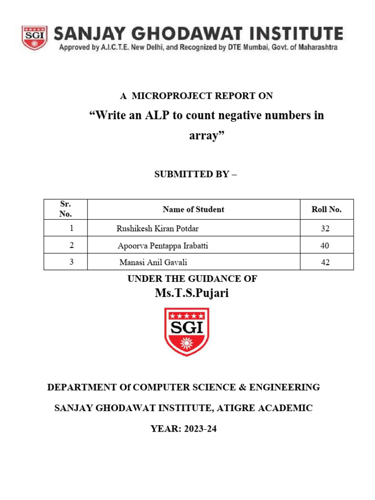 MIC Project | Download Free PDF | Computing | Computer Architecture