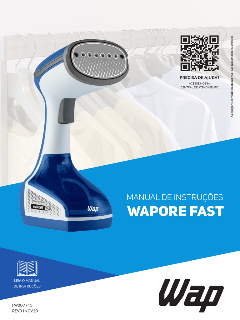 Manual de Instruções WAPORE FAST | PDF | Tecnologia e Engenharia