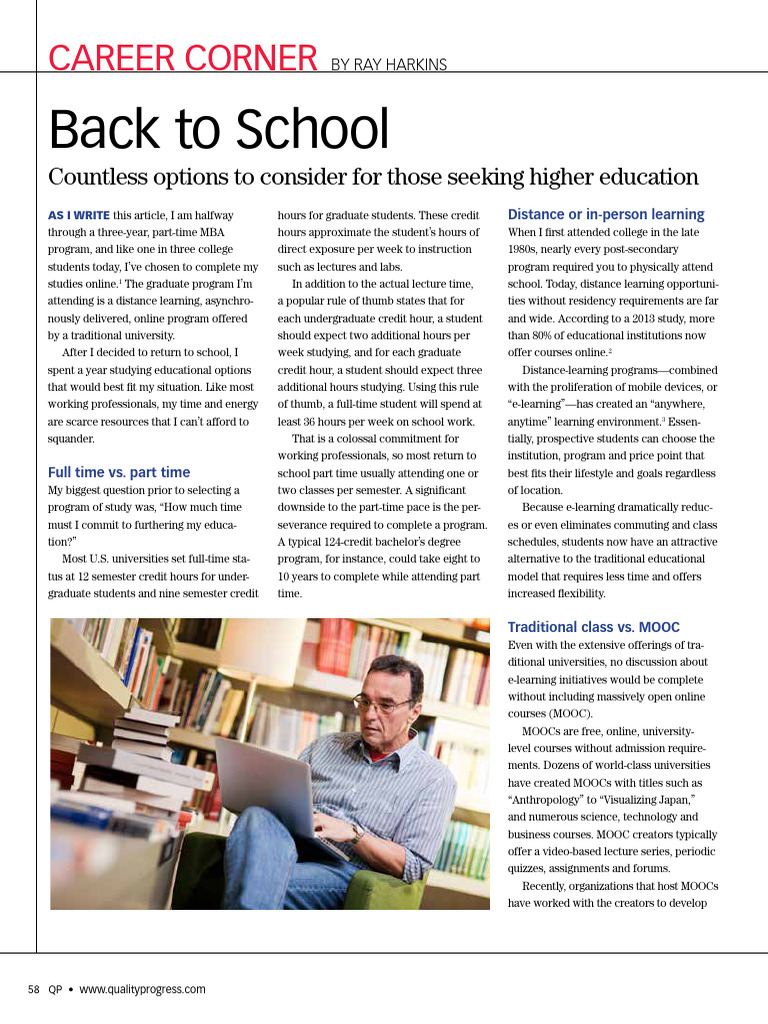 back-to-school | PDF | Massive Open Online Course | Distance Education