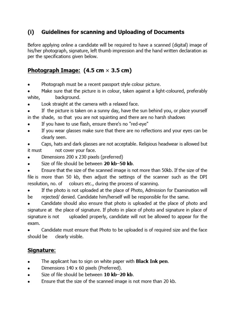 Photo Upload Guide | Download Free PDF | Image Scanner | Pixel